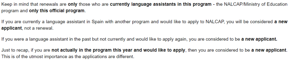 NALCAP Renewal – Spanish Bureaucracy Guides